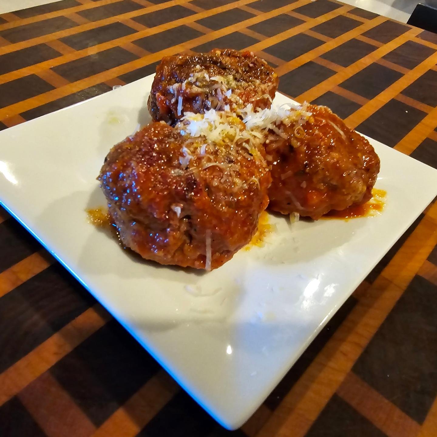 Smoked Brisket Meatballs and Marinara – Smoked Bytes BBQ